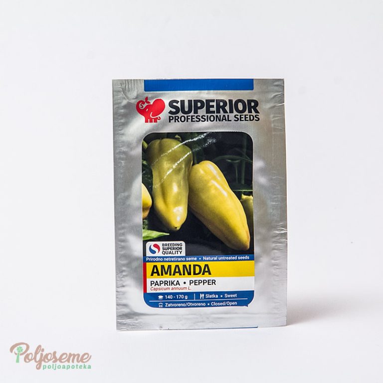 PAPRIKA AMANDA 5 GR SUPERIOR » Poljoseme - Internet prodavnica